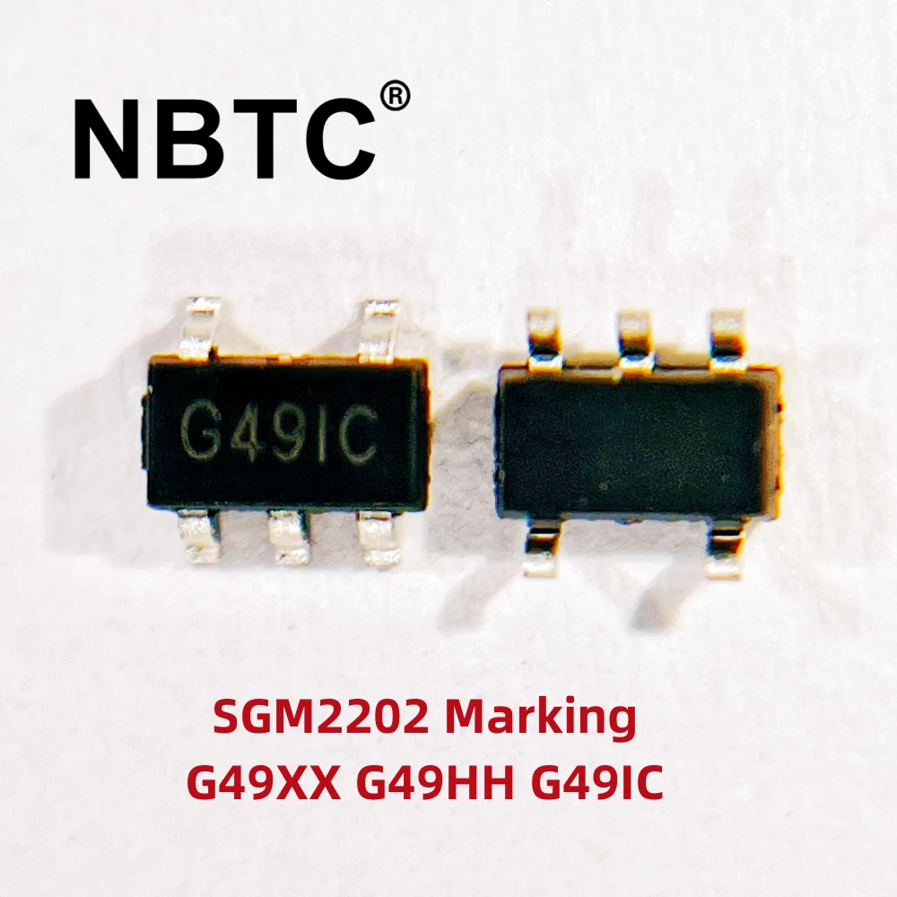 Original G49IC SGM2202 SGM2202-1.8YN5G 1.8V LDO chip - NBTC