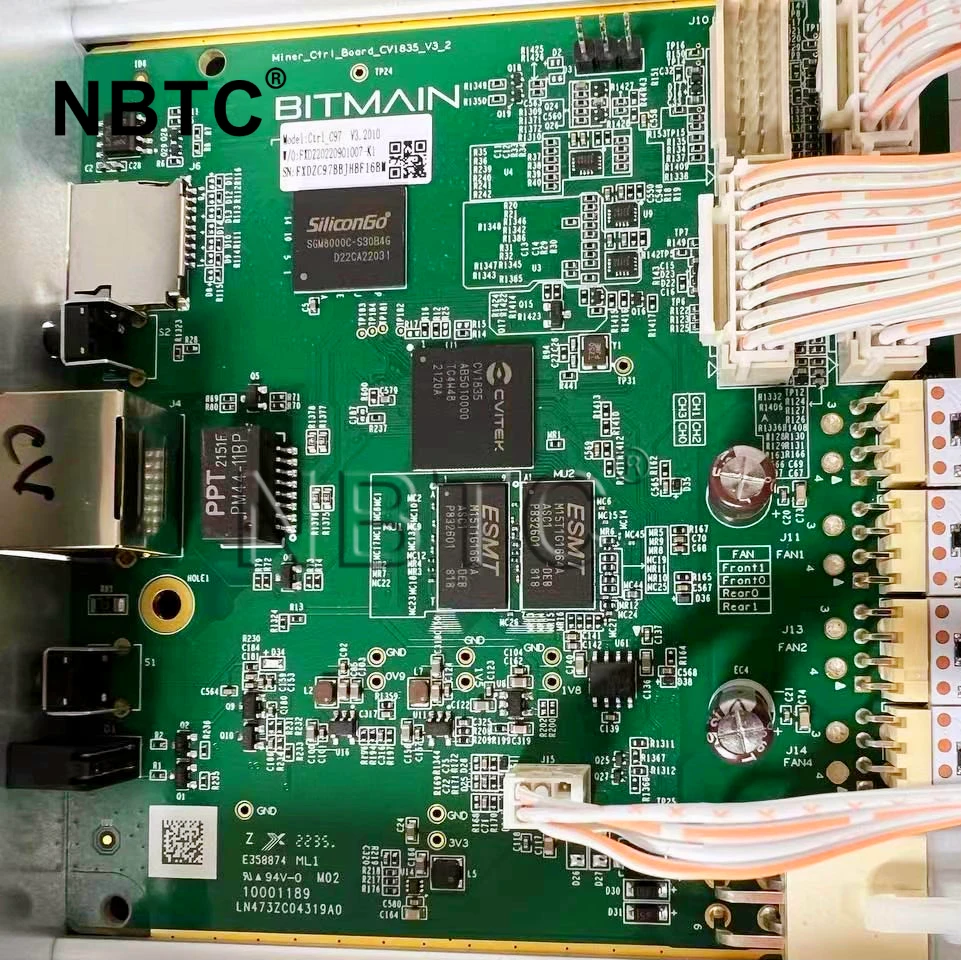 New Original CV1835 Control Board for Antminer S19 XP - NBTC