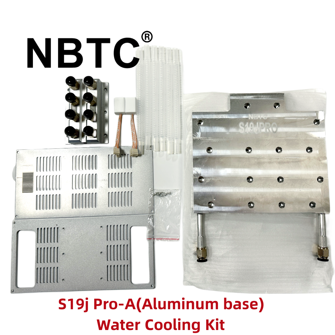 Antminer S19j Pro Aluminum base Water cooling kit - NBTC