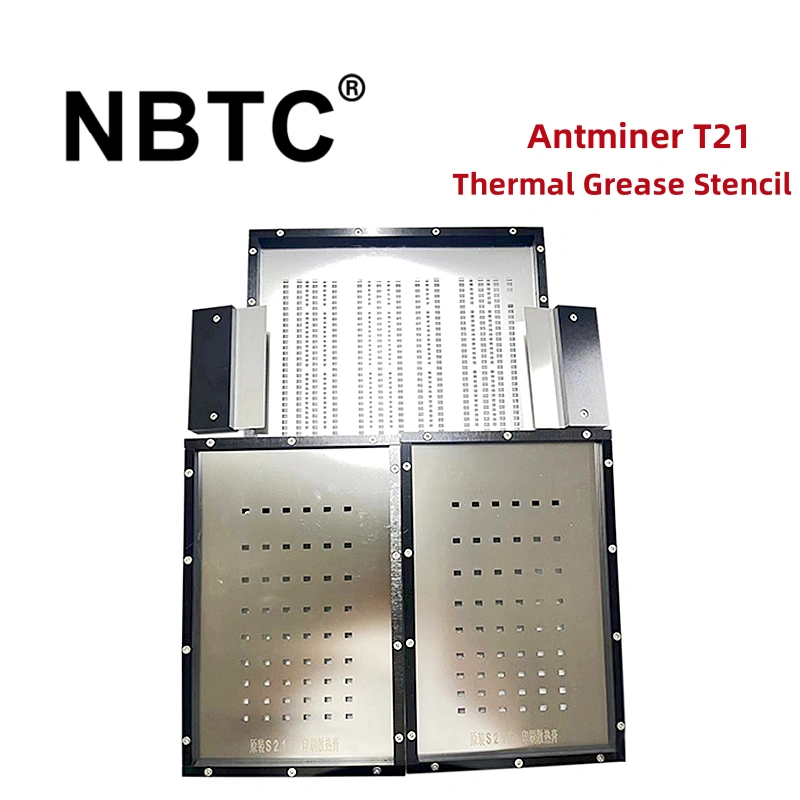 Antminer T21 Thermal Grease stencil - NBTC